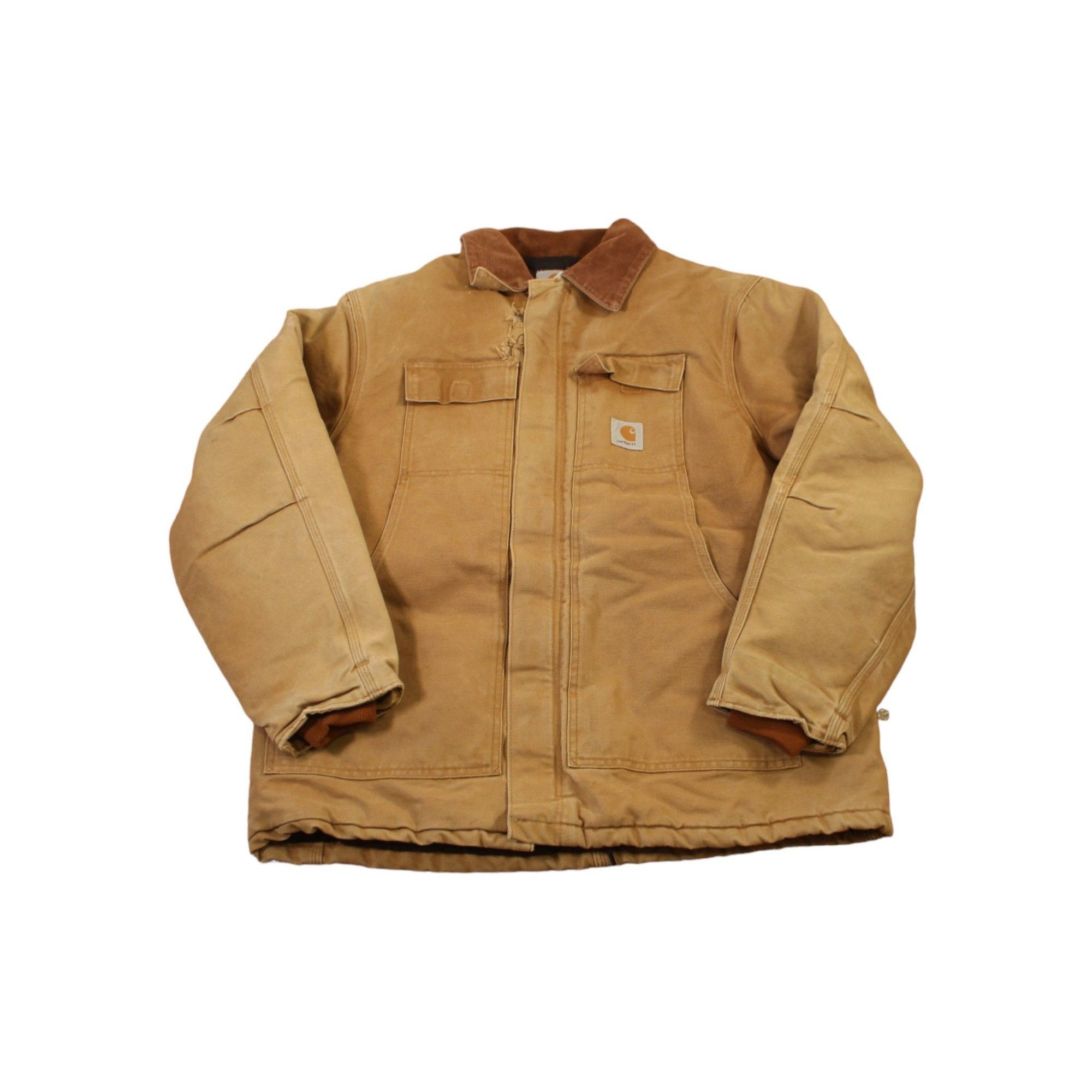 Carhartt Vintage Carhartt Double Pocket Collared Jacket Tan Men's AG6 ...