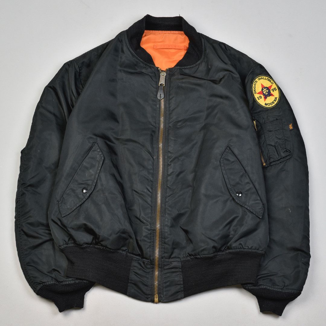 Alpha Industries × Vintage Alpha Industries MA1 Reversible Bomber ...