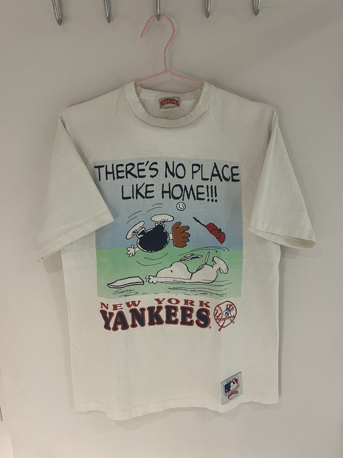 New York Yankees × Peanuts × Vintage RARE Vintage MLB New York Yankees ...