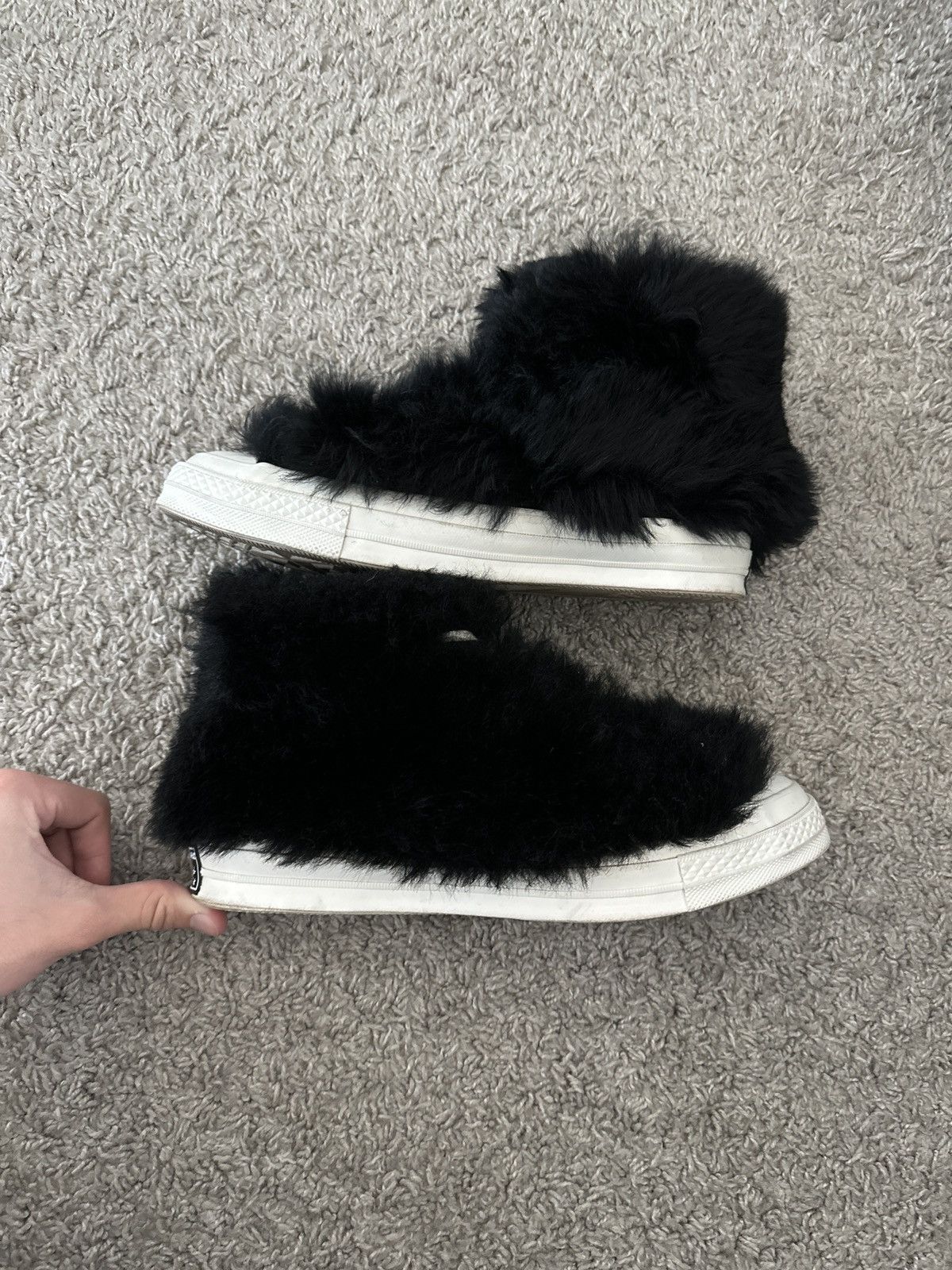 Converse Chuck 70 Ambush Fuzzy Black | Grailed
