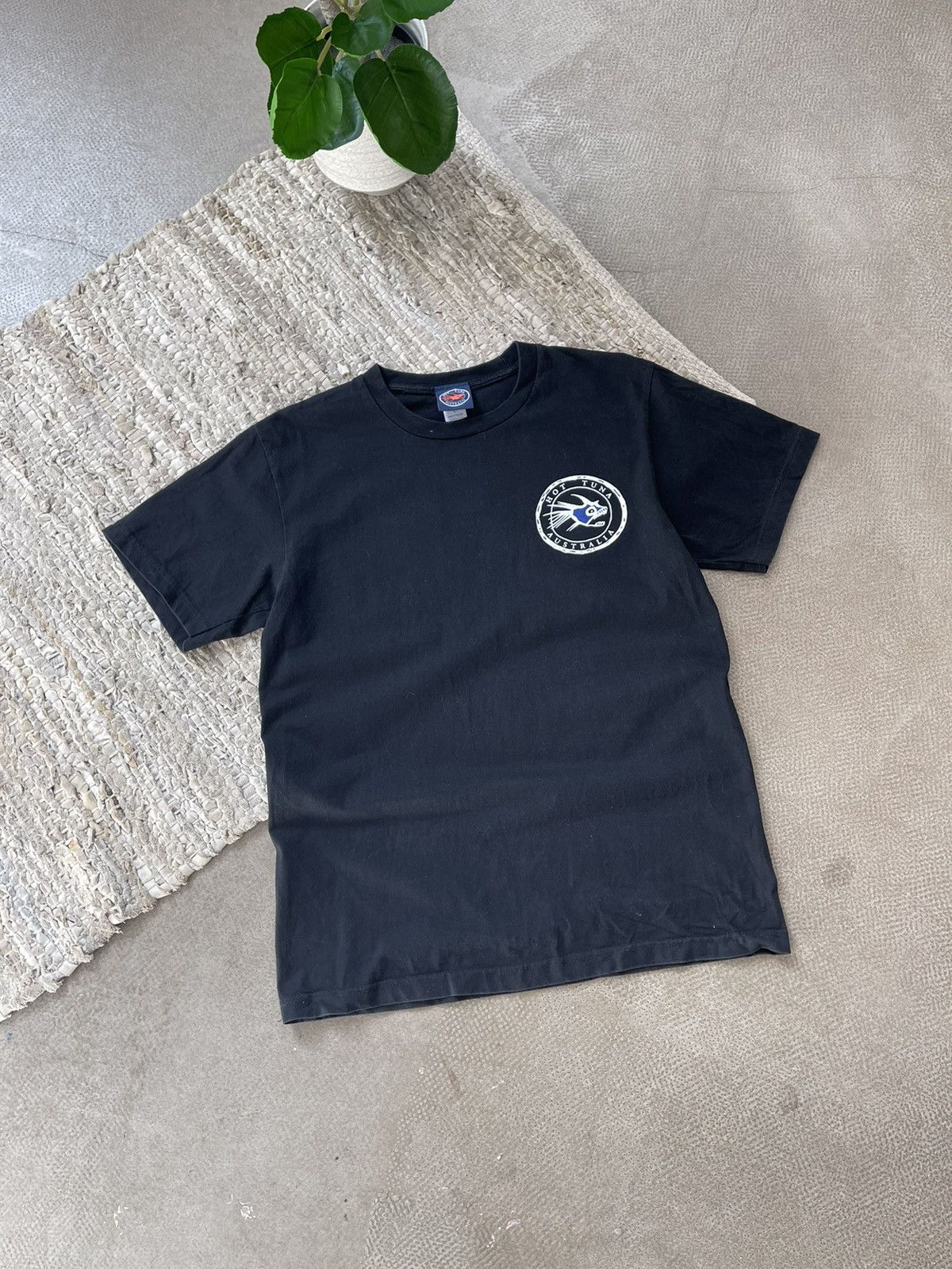 Band Tees × Hot Tuna × Vintage Hot Tuna Australia Vintage Blue T Shirt ...