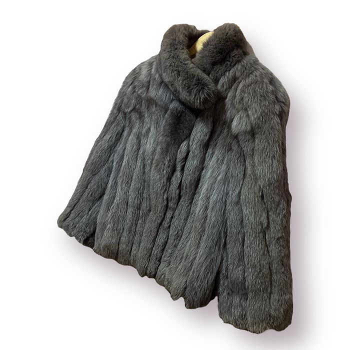Mink Fur Coat ️LAST DROP DELETE TODAY ️SILVER SAGA FOX fur Coat smoke ...