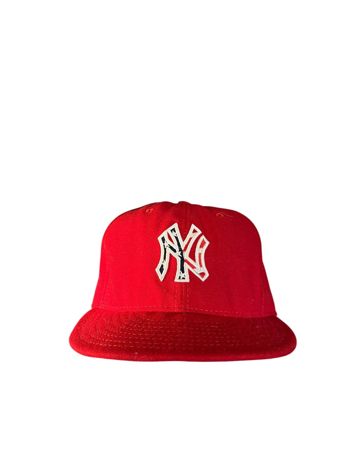 New Era × New York Yankees New Era New York Yankees Red Fitted Hat ...