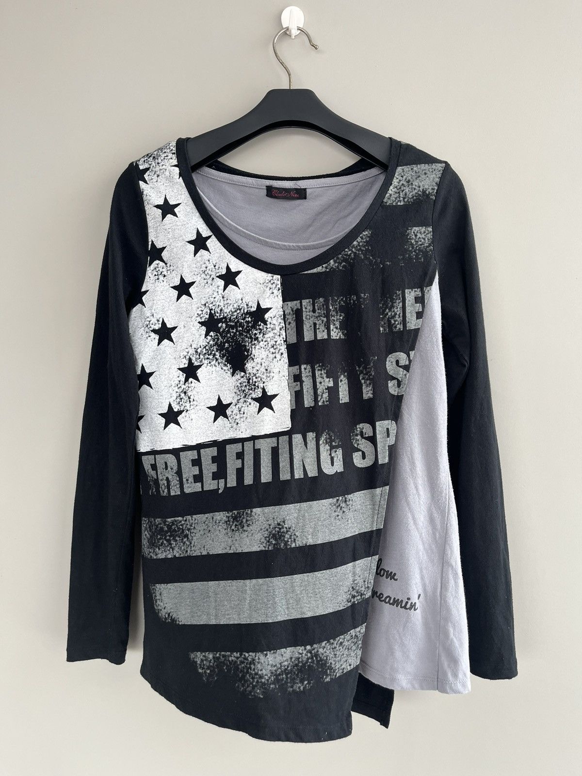 14th Addiction × KMRii × Yasuyuki Ishii Japanese~Clude Nine Double Layer Poem Seditionaries Punk ...