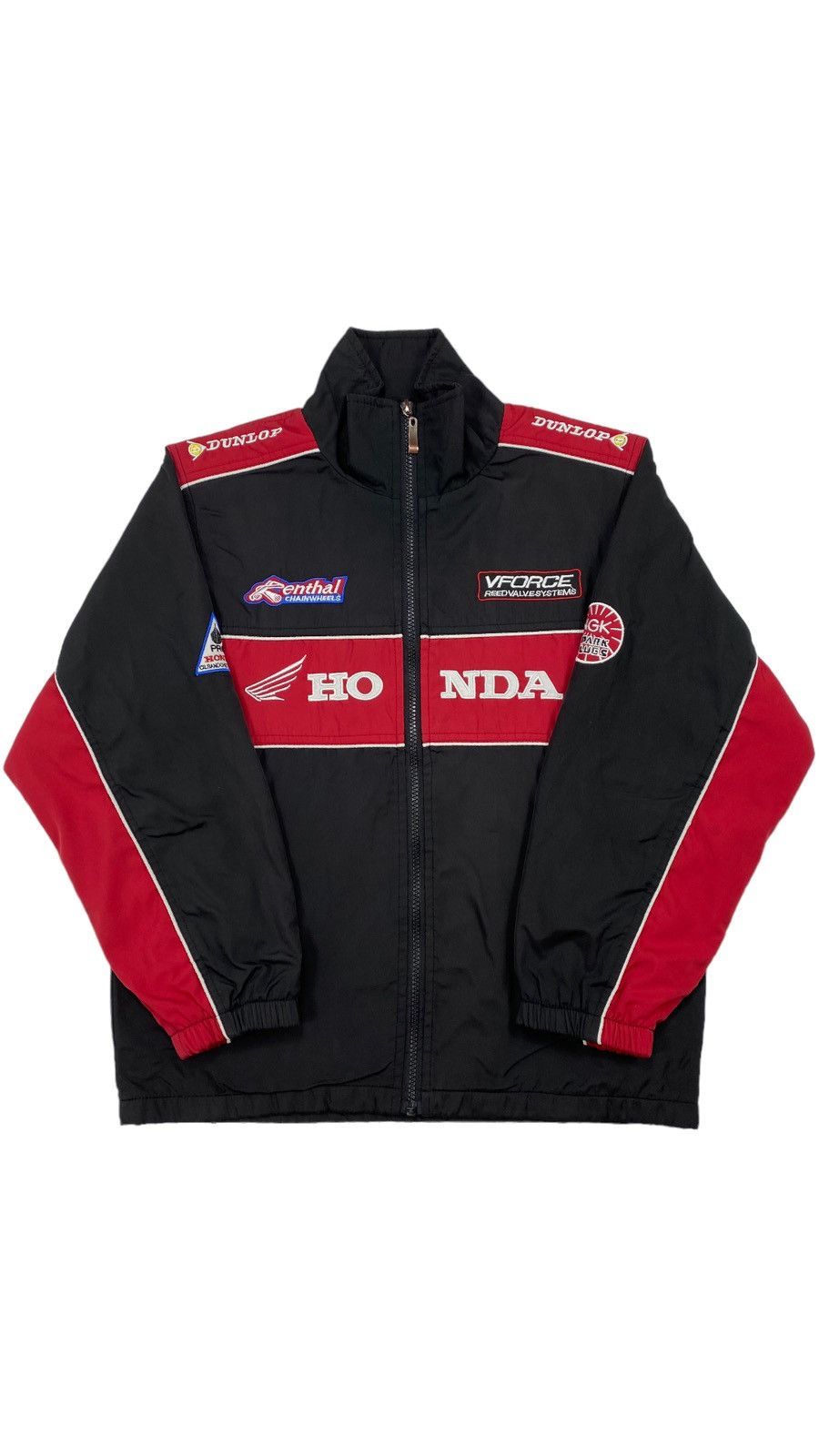 Vintage 🔥LASTDROP🔥 Vintage Honda Racing Dunlop Light Track Jacket | Grailed