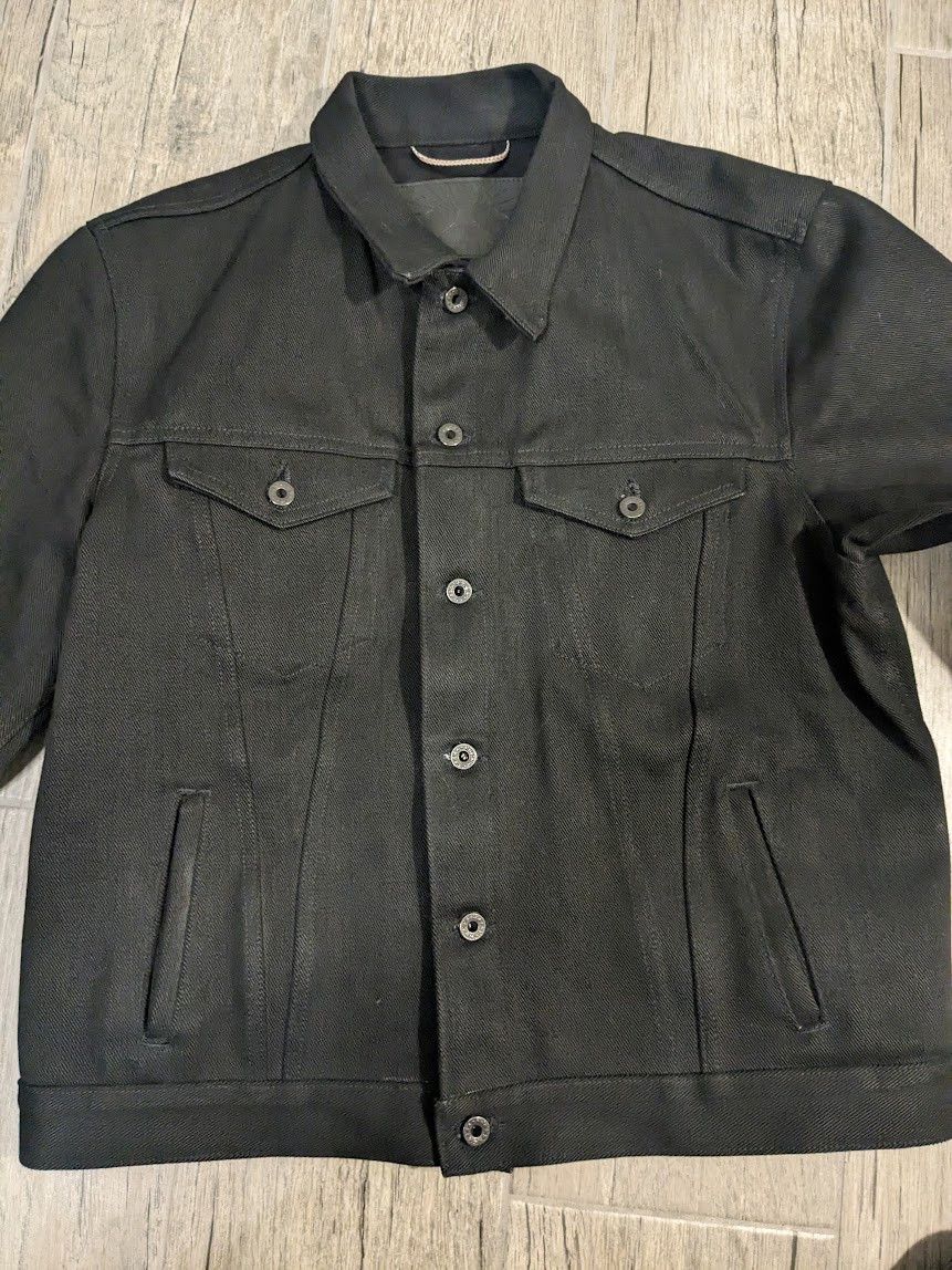 Brave Star Selvage Ironside Type 3 in 21.5oz Black/Black Left Hand ...