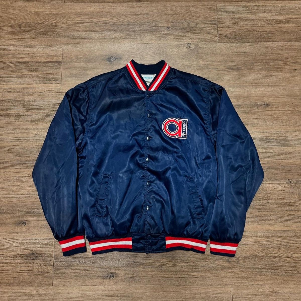 Adidas × Vintage 1980’s Adidas Satin RUN DMC Jacket | Grailed