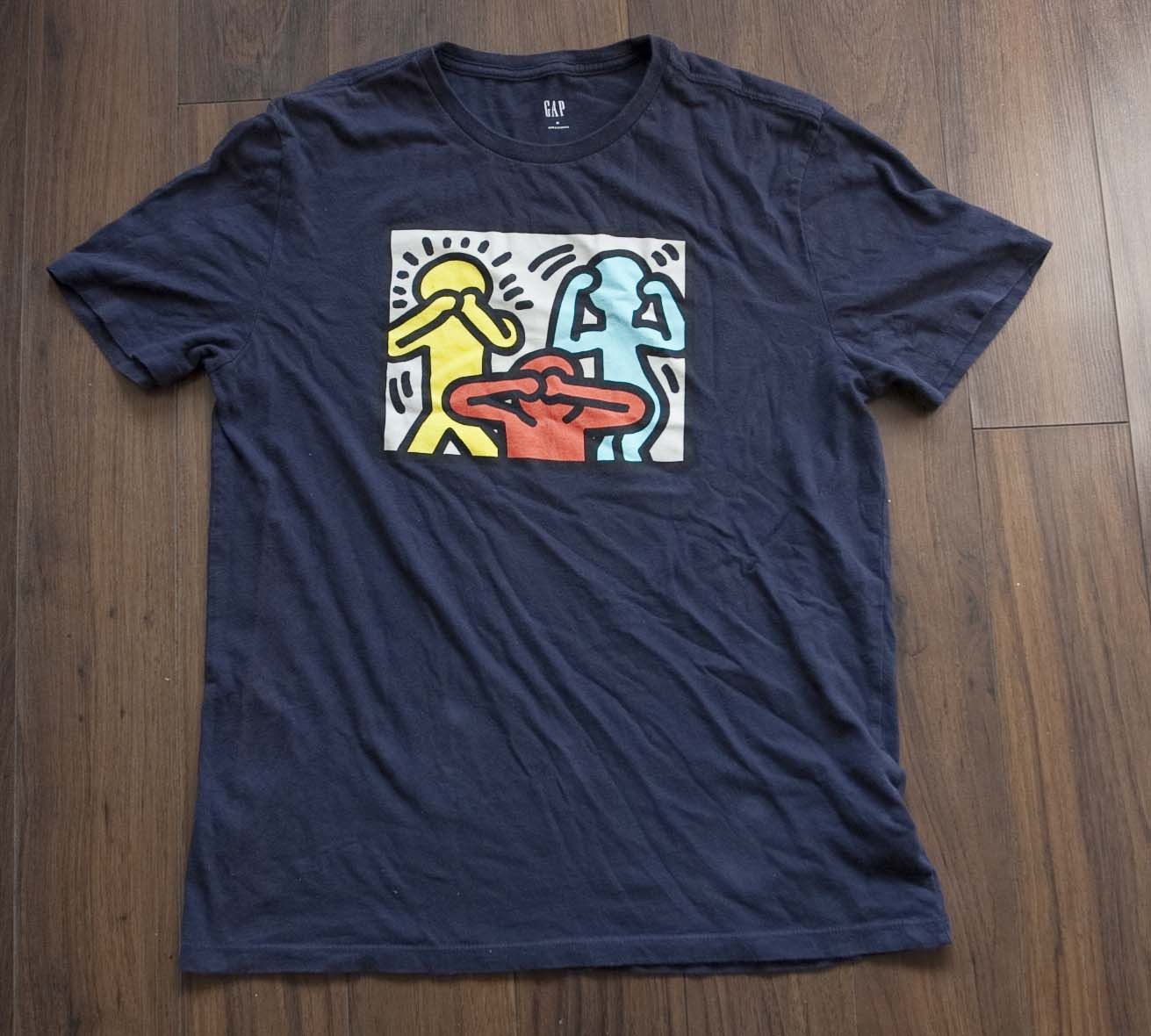 Gap × Keith Haring Keith Haring x Gap T Shirt Size M | Grailed