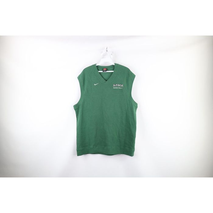 Nike Vintage Nike Mini Swoosh Michigan State Sweater Vest | Grailed