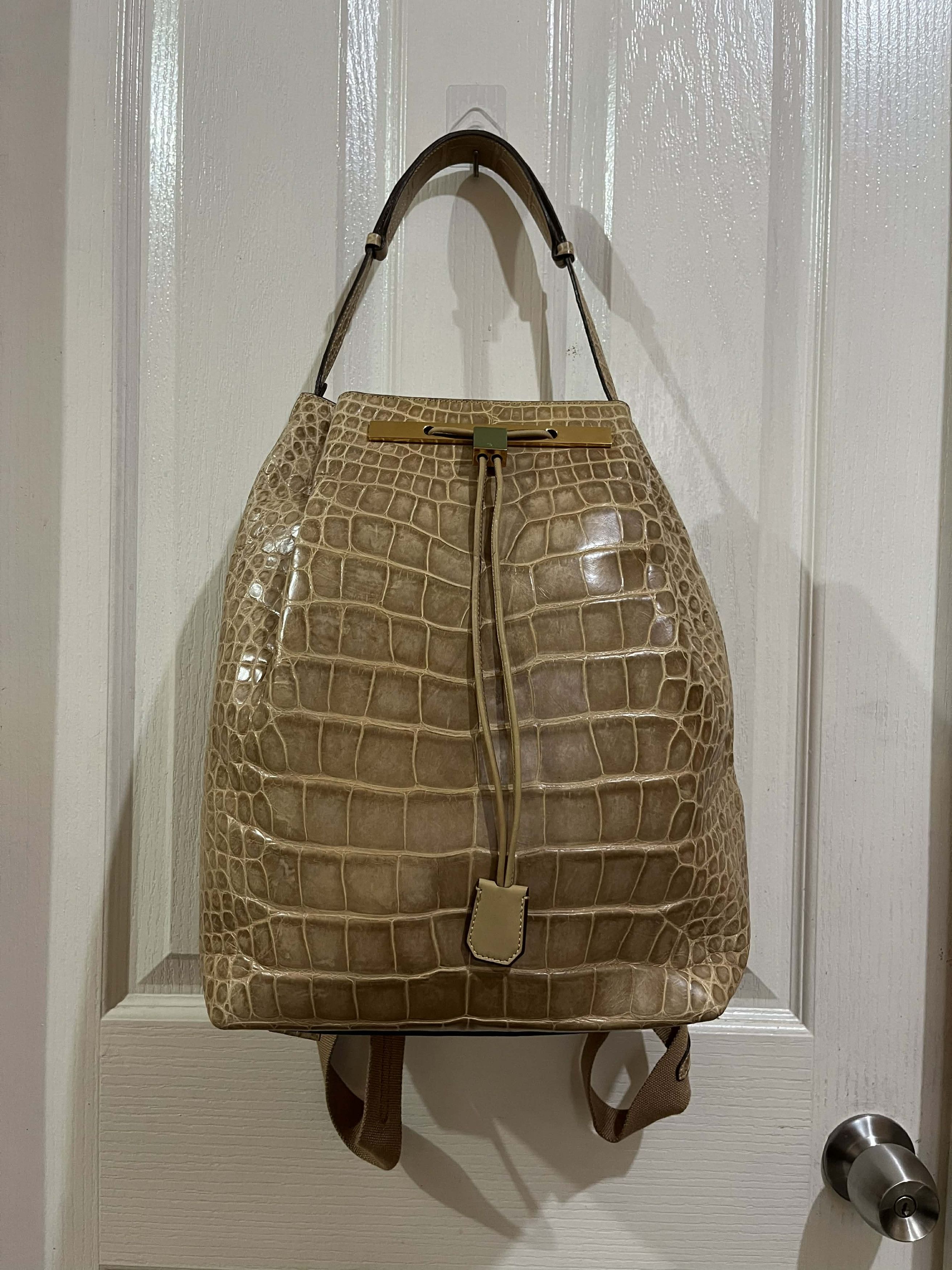 The Row The Row - Alligator Leather Hobo backpack | Grailed