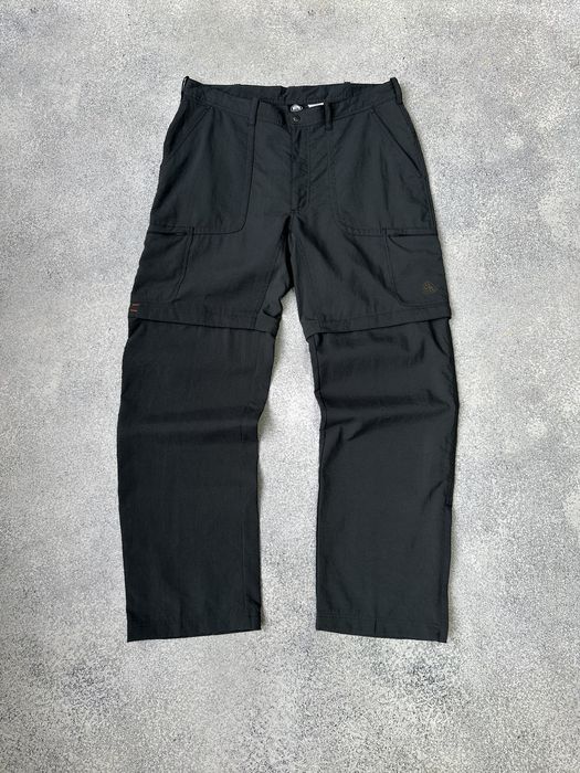 Nike Vintage Nike ACG Cargo Transformer Dark Grey Pants | Grailed