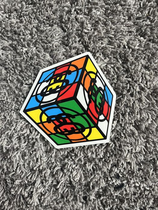 Stussy Stüssy Rubix Cube Sticker | Grailed