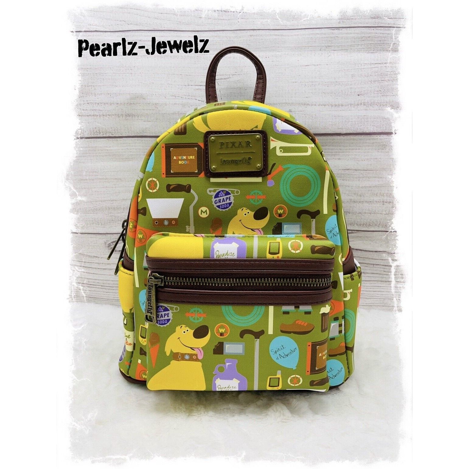 Disney Loungefly Disney Pixar Up Dug Doug Dog Knick-Knacks Backpack ...