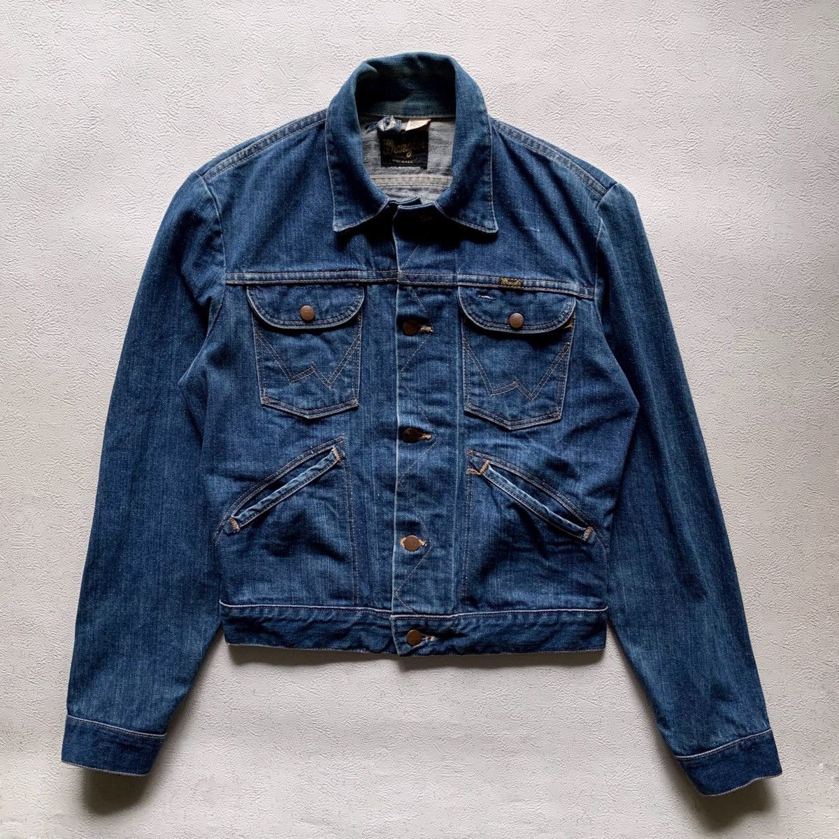 Denim Jacket × Made In Usa × Vintage RARE VINTAGE 1970s Wrangler 124MJ TRUE VINTAGE | Grailed