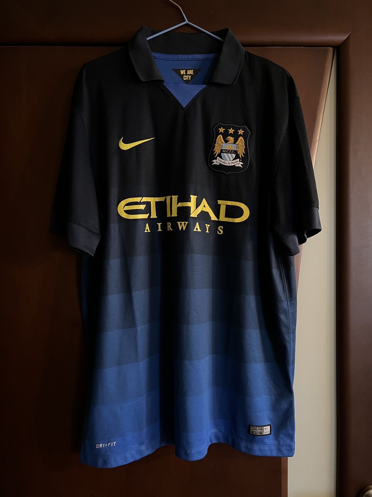 Nike Manchester City away kit 2014/15 | Grailed