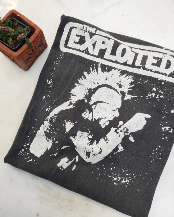 Band Tees Vintage The exploited shirt | Grailed