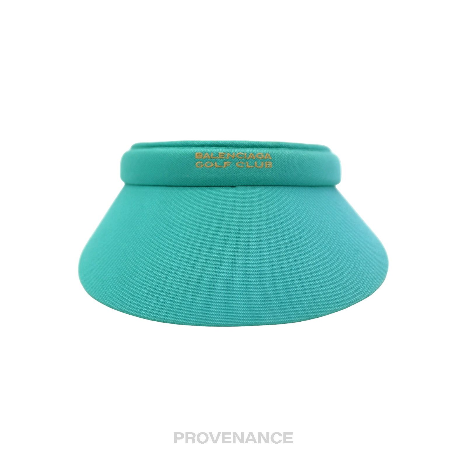 Balenciaga 🔴 Balenciaga Golf Club Visor - Turquoise | Grailed
