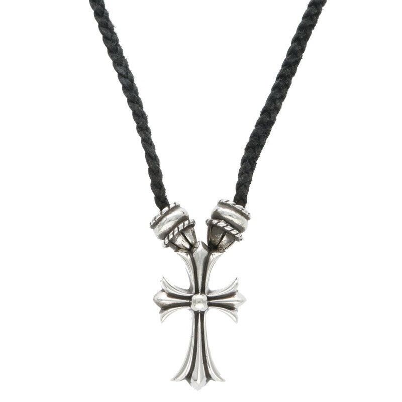 Chrome Hearts Chrome Hearts Silver Cross Crimp Necklace | Grailed
