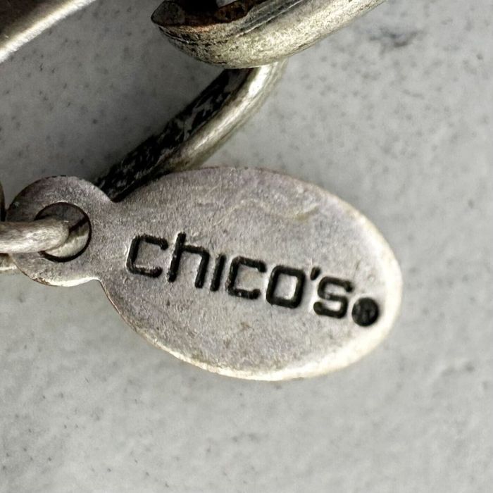 Chicos Chico's Chunky Faux Turquoise Slab Beaded Necklace | Grailed