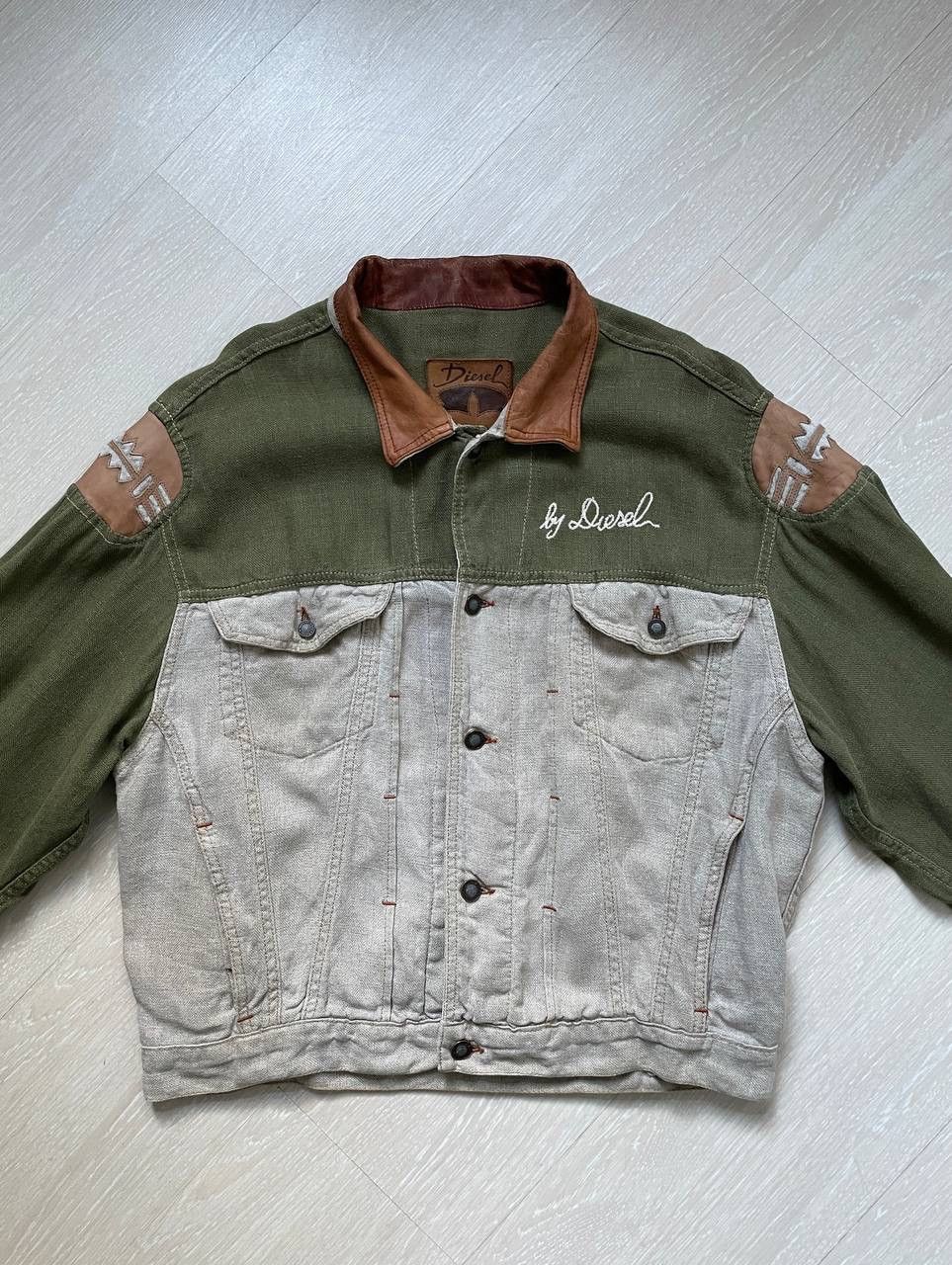 Avant Garde × Diesel × Vintage Rare Vintage By Diesel Linen Oversize ...