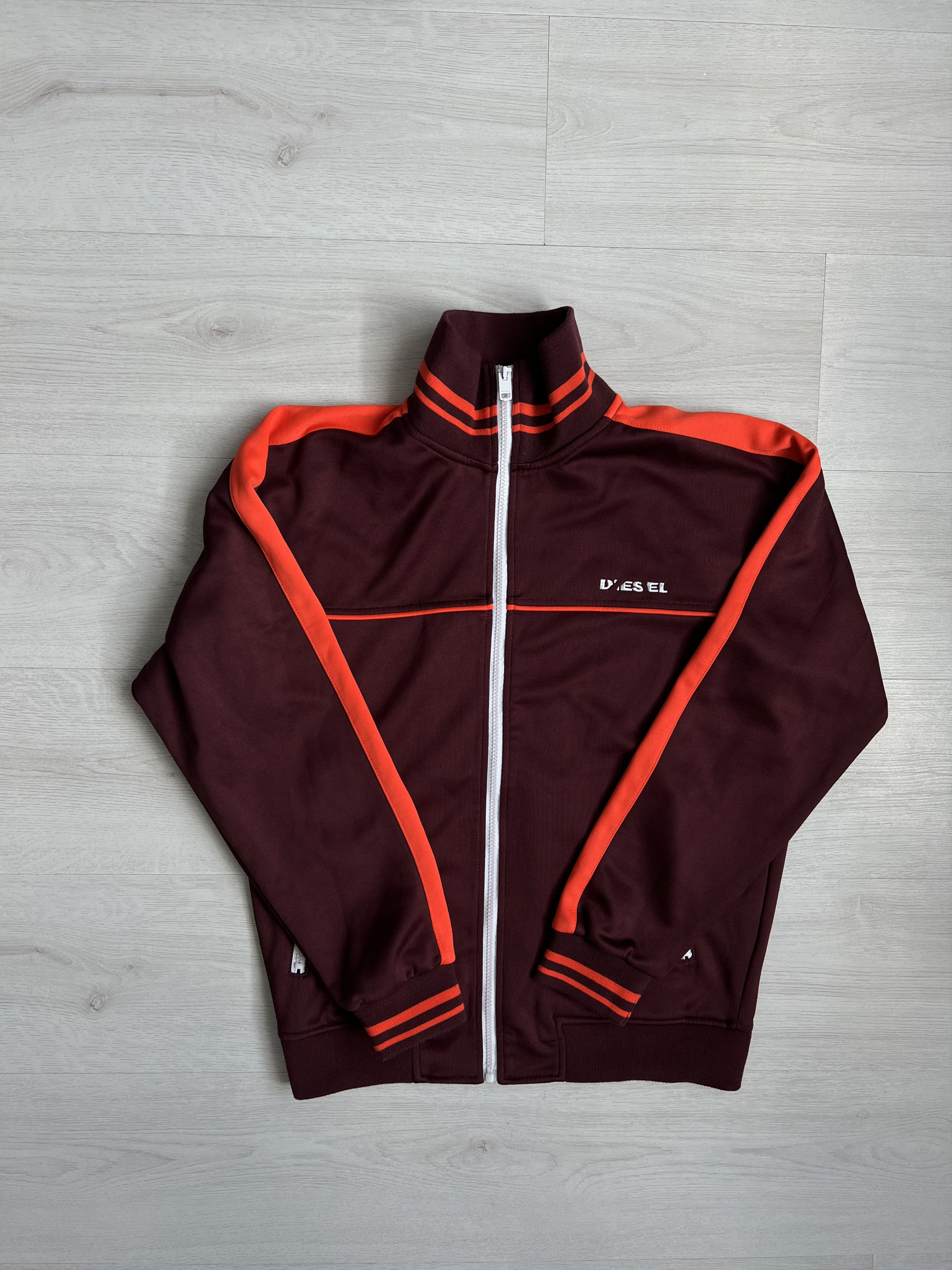 Diesel Diesel S-roots Track Top Burgundy Men’s | Grailed