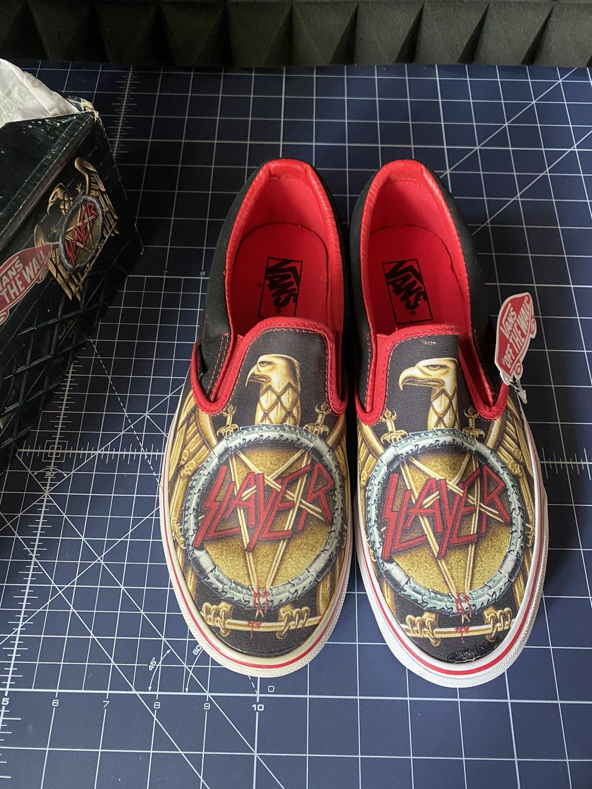 Vans Slayer Vans slip-ons Deadstock Brand New | Grailed
