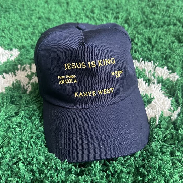 Kanye West Kanye West Jesus Is King Hat Sunday Service Navy Blue Snap ...