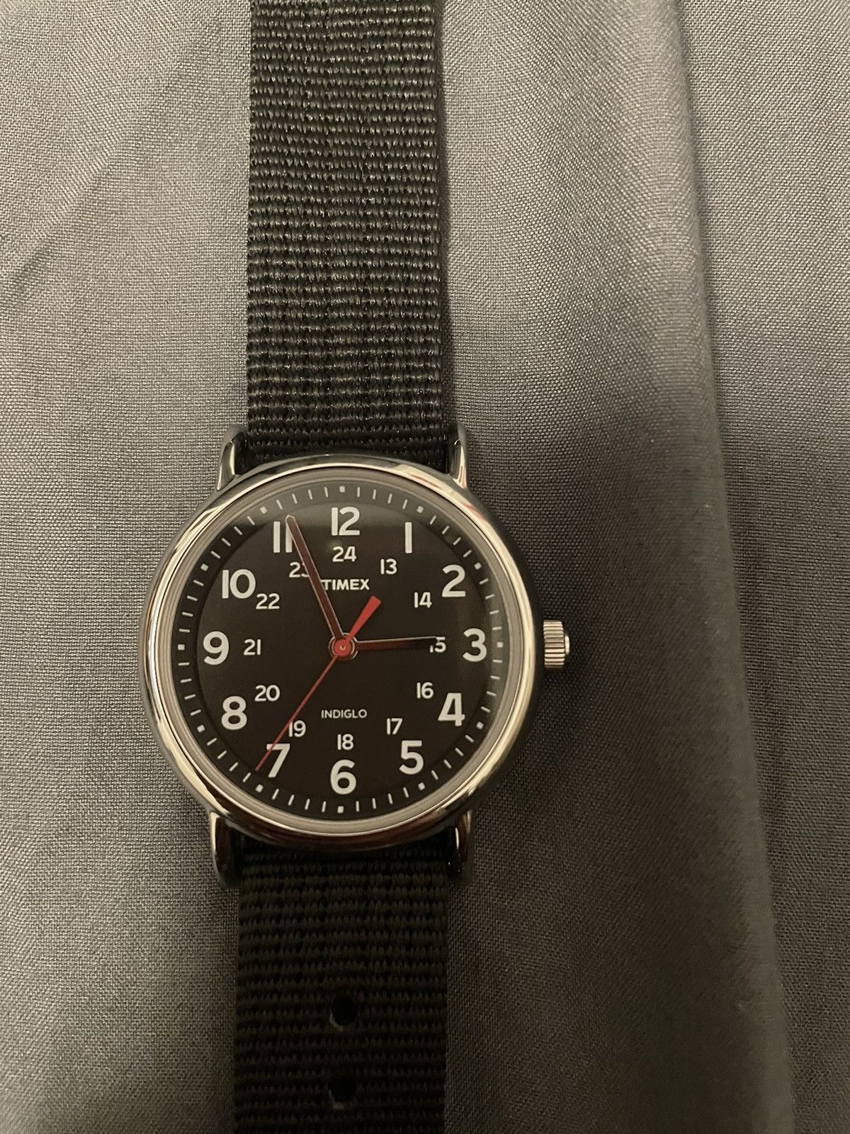 Timex Timex Weekender Black Fabric Strap Watch | Grailed