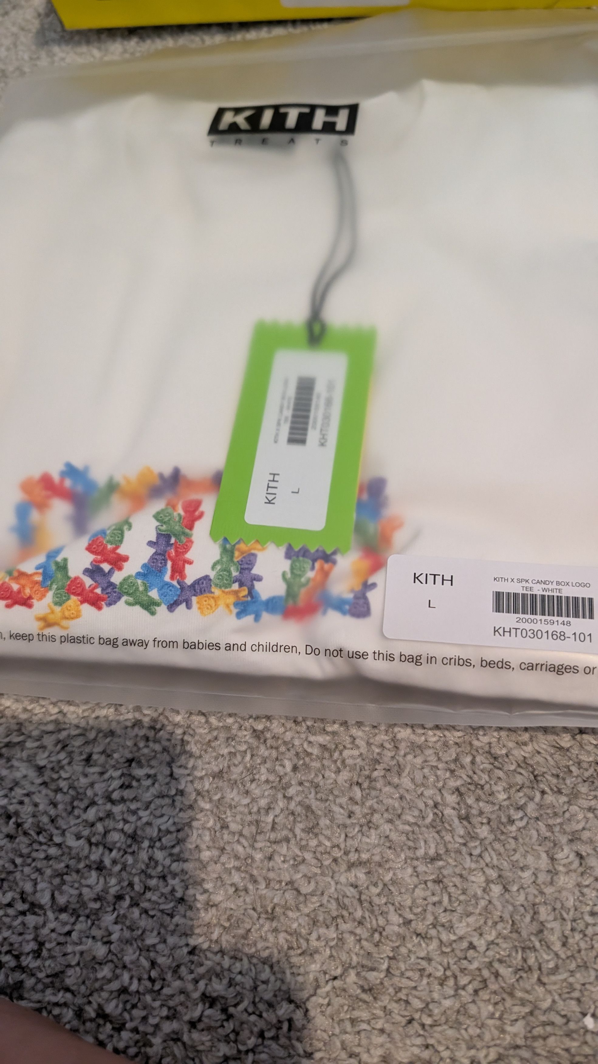 Kith Kith Sour Patch Candy Box Logo Tee | Grailed