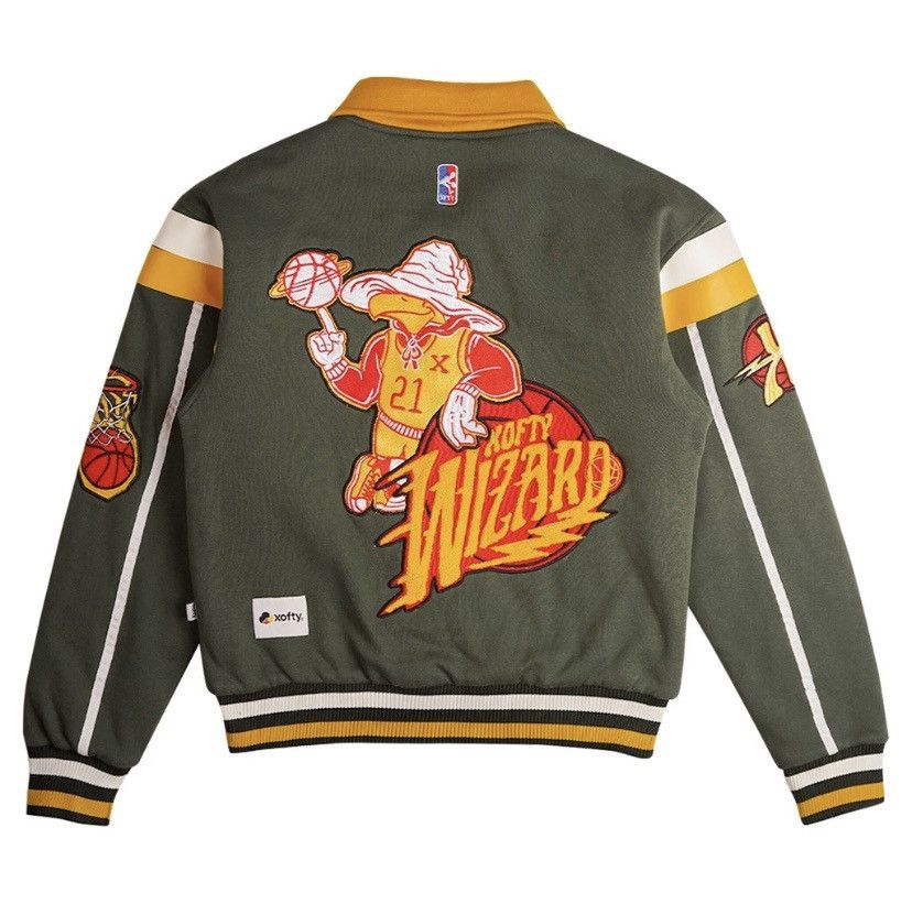 Bomber Jacket × Streetwear × Varsity Jacket varsity jacket wizard green ...