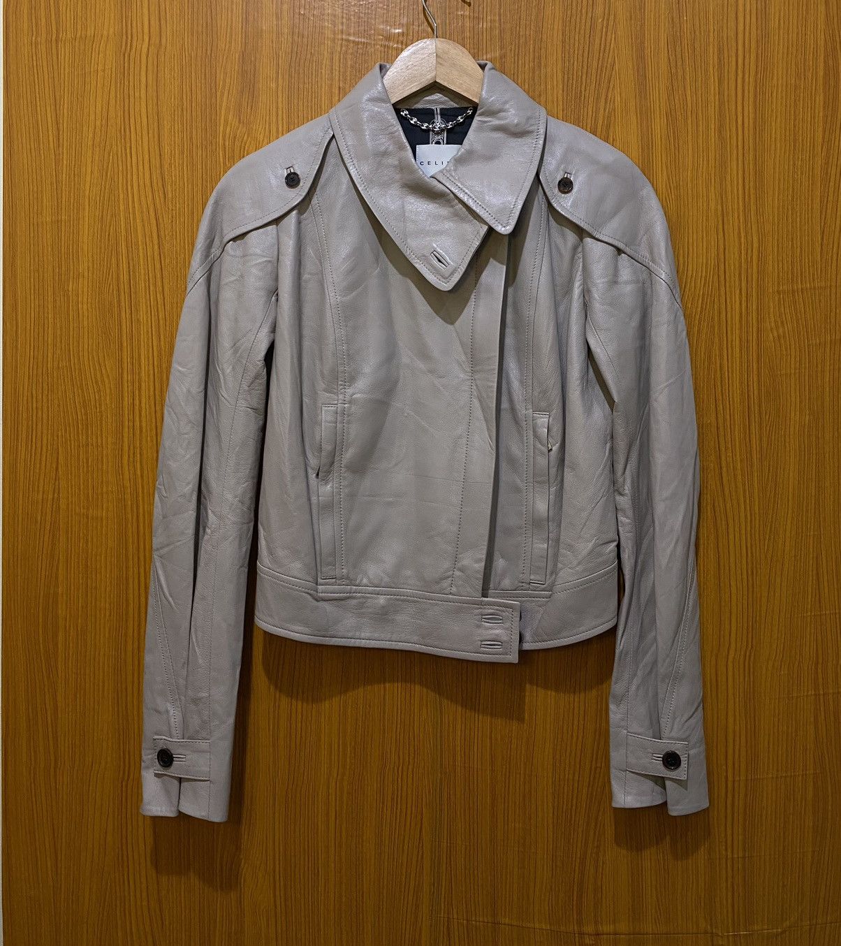Celine Celine Leather Jacket | Grailed