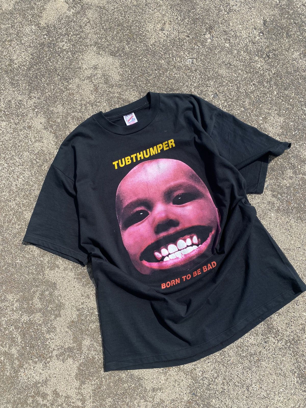 Vintage Vintage 1997 Chumbawumba Tub-thumping Band Shirt Boxy Double ...
