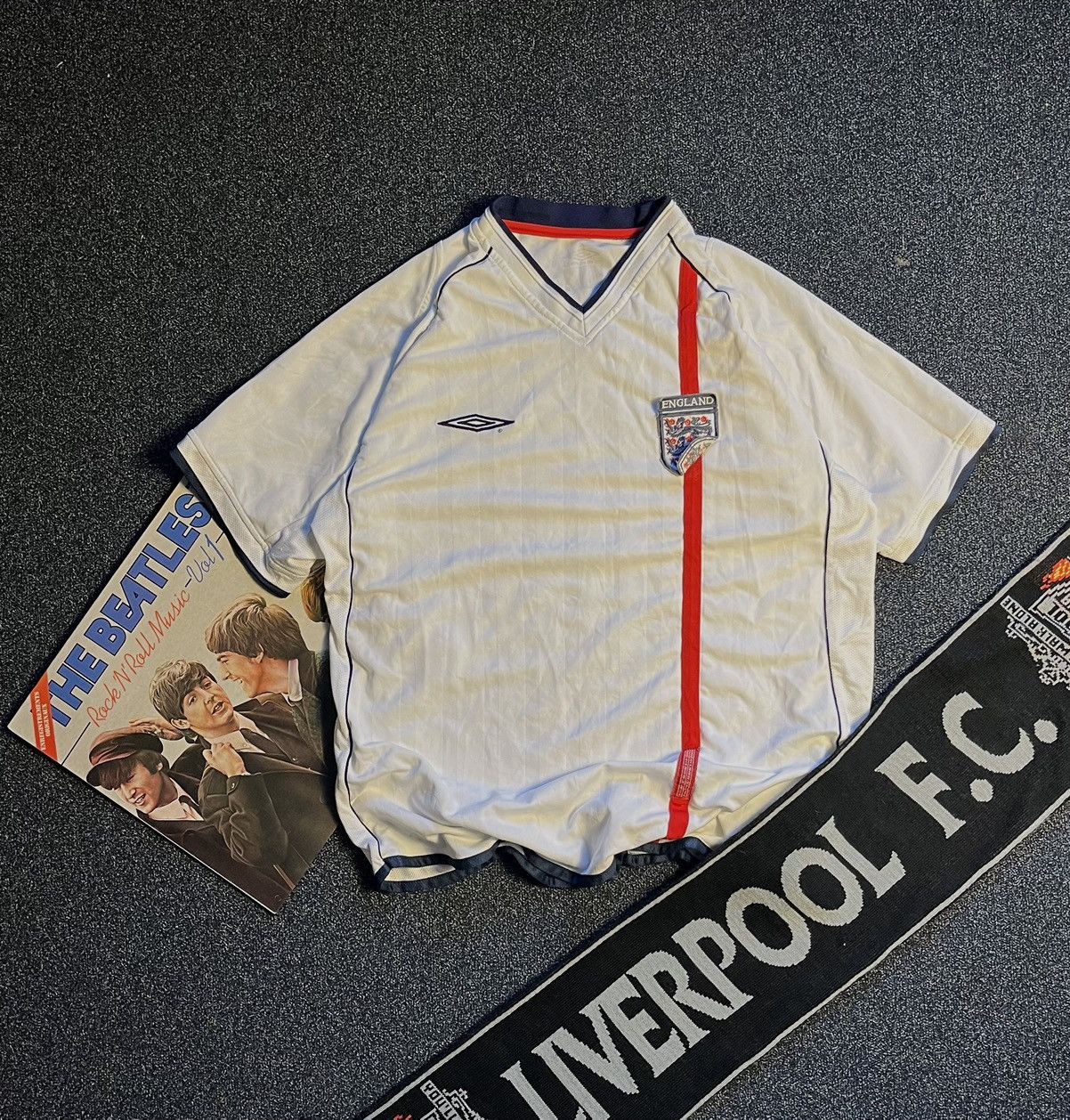 Vintage Umbro England vintage football jersey 2001/2003 season | Grailed