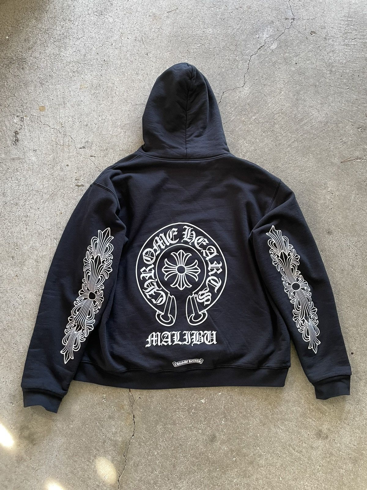 Chrome Hearts Chrome Hearts Malibu Zip Up Hoodie | Grailed