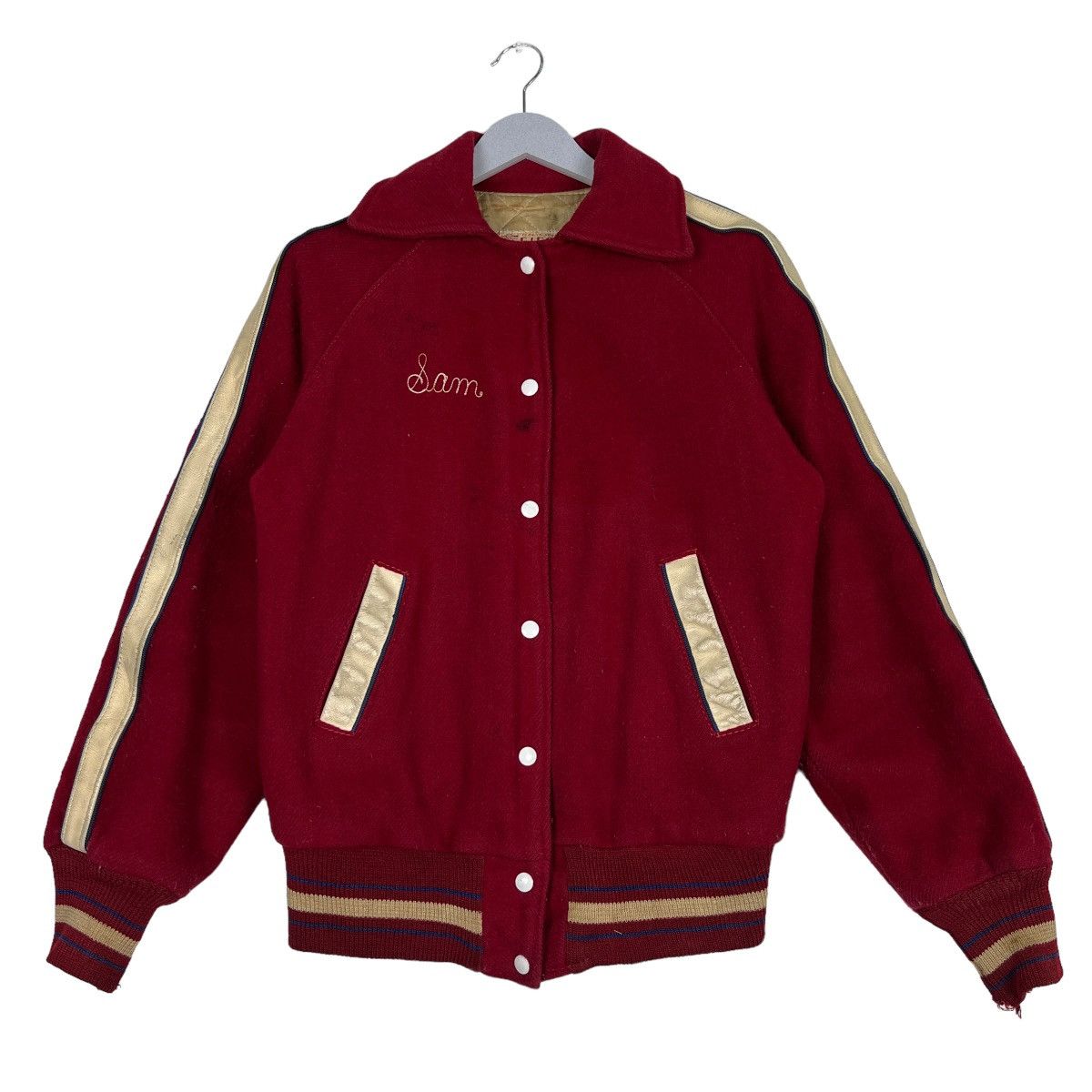 Oldvarsity/Stadium × Varsity Jacket × Vintage 🔥 50s HORTONVILLE POLAR ...