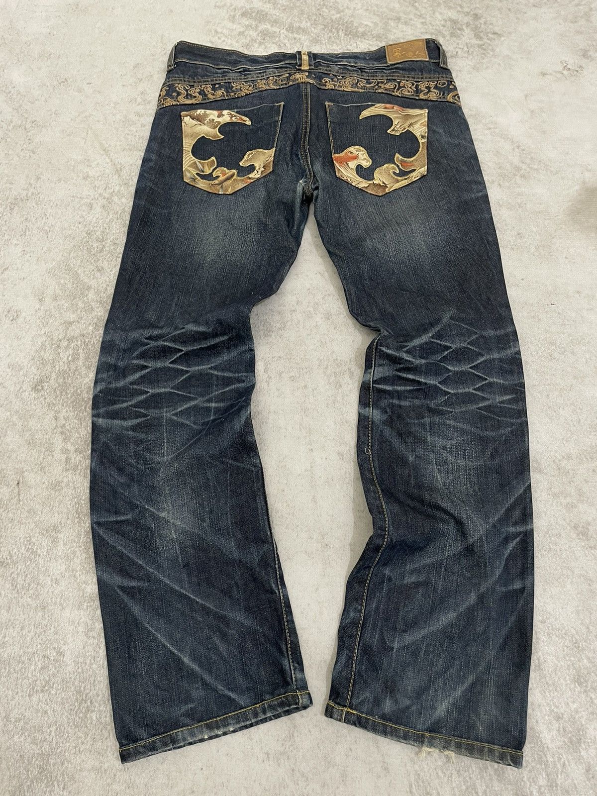 Hysteric Glamour × If Six Was Nine × Le Grande Bleu (L.G.B.) 2000s Traditional Japan embroidery ...