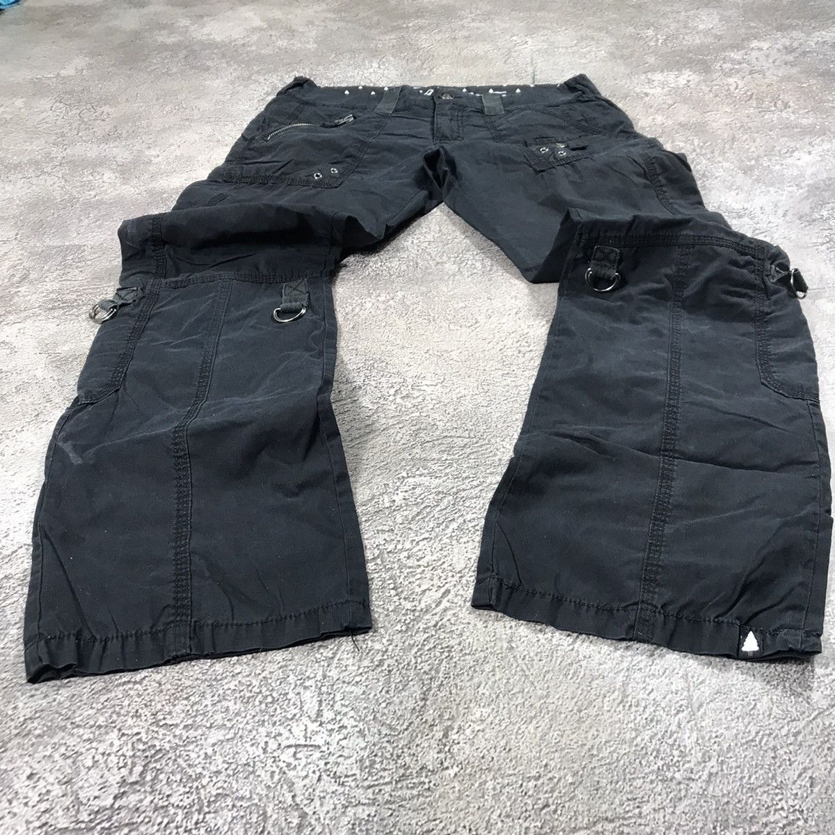 Vintage vintage cargo pants tactical bondage multipocket japan Y2K | Grailed