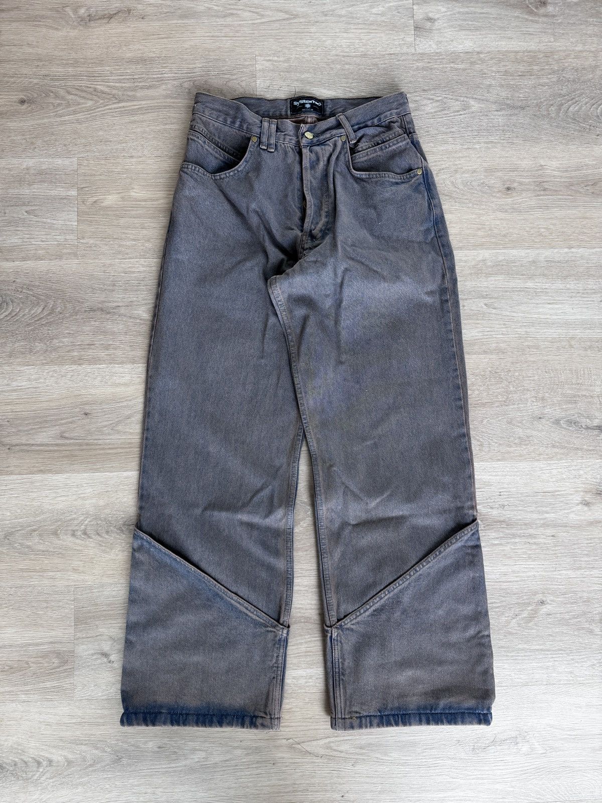 Systemic SYSTEMIC* Double Barrel Denim Jeans | Grailed