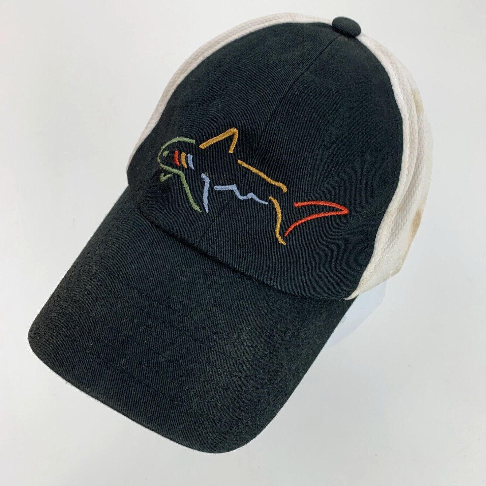 Bally Greg Norman Shark Golf Ball Cap Hat Adjustable Baseball | Grailed