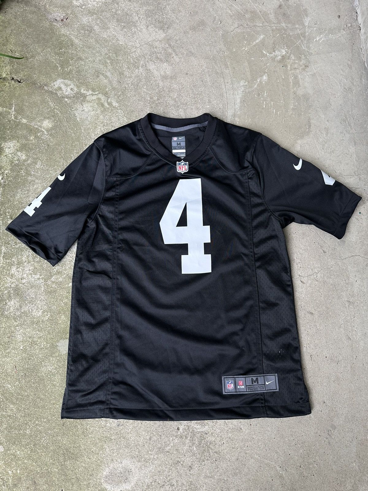 Nike Nike Las Vegas Raiders Derek Carr Jersey Black Football NFL | Grailed