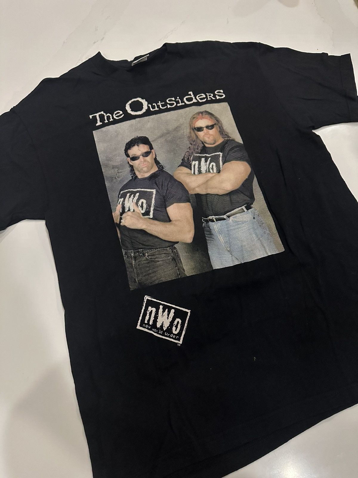 Vintage × Wwe × Wwf Vintage 90s WCW NWO Outsiders Scott Hall Kevin Nash ...