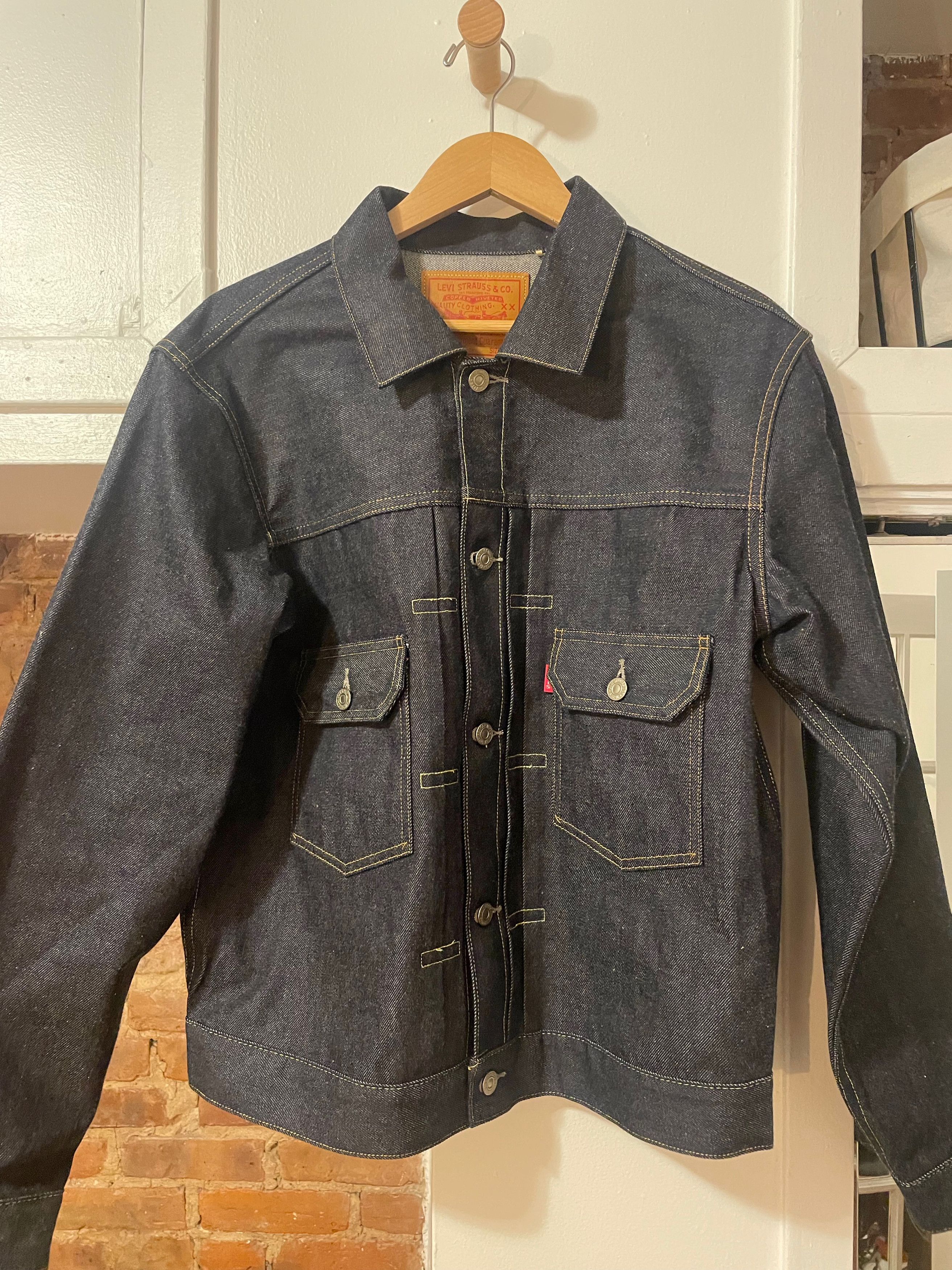 Levi's Vintage Clothing 1953 Type II Selvedge Trucker Jacket | Grailed