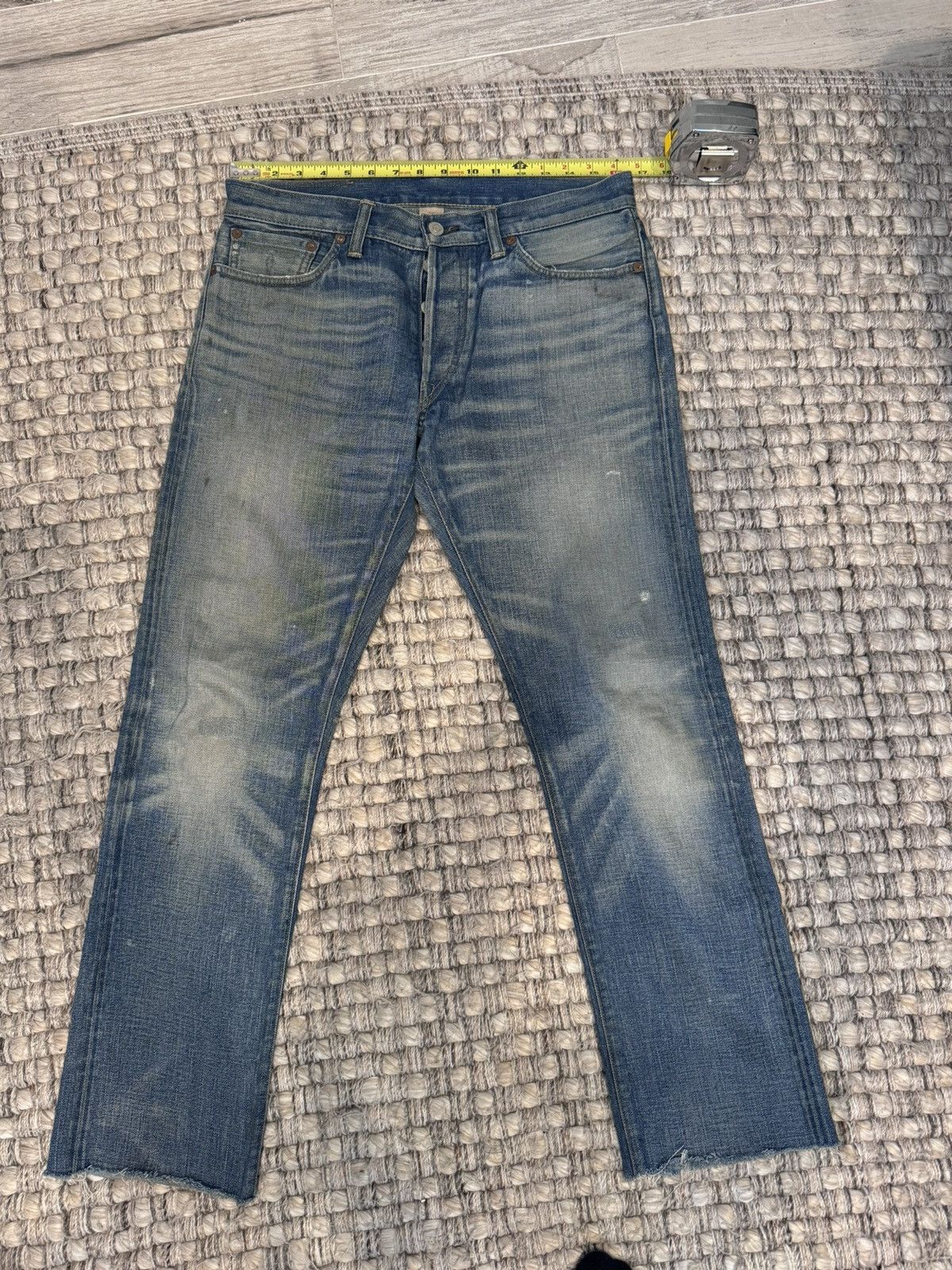 RRL Ralph Lauren × Vintage Vintage light wash RRL slim-fit Selvedge ...