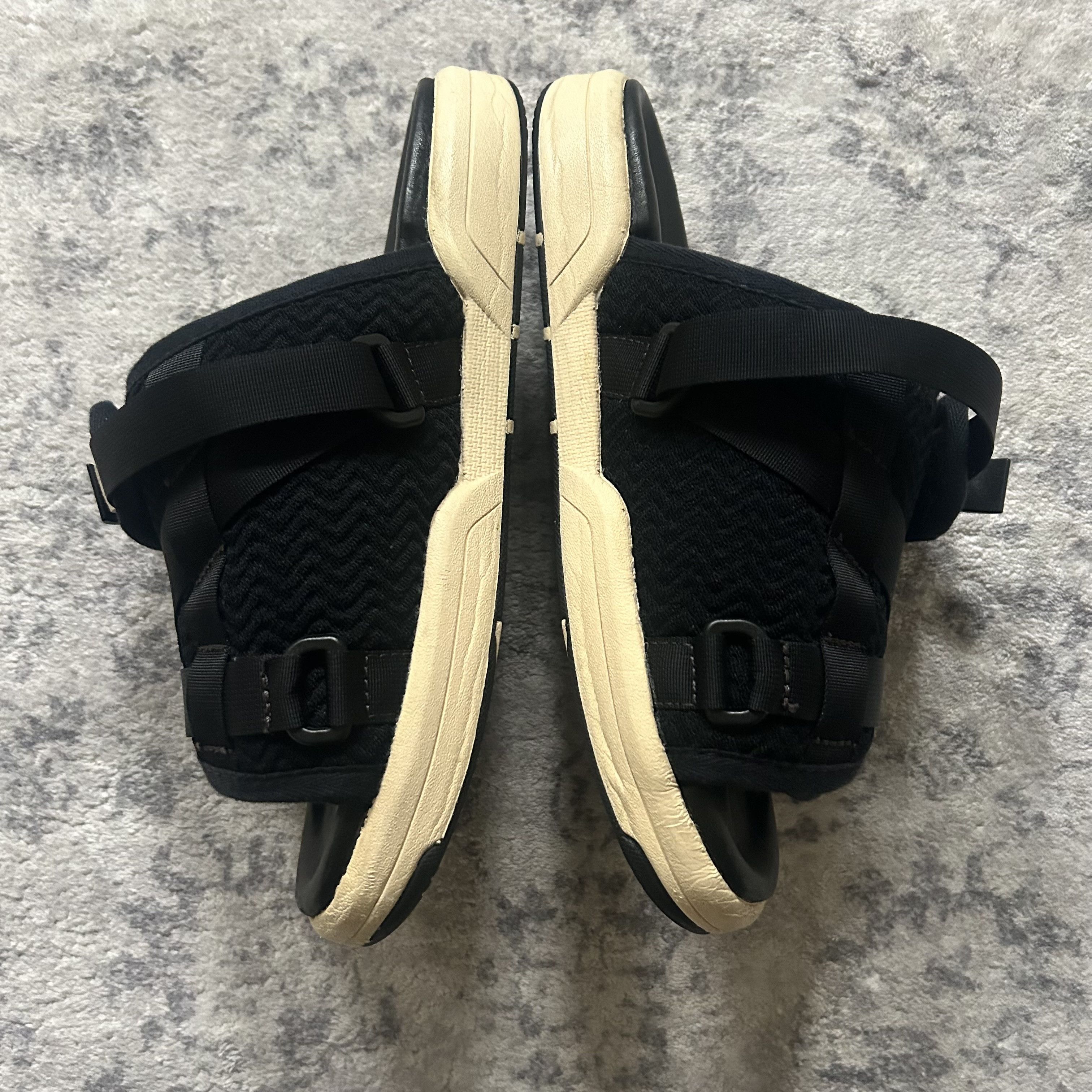 Visvim Visvim Christo Sandals Black & Cream | Grailed