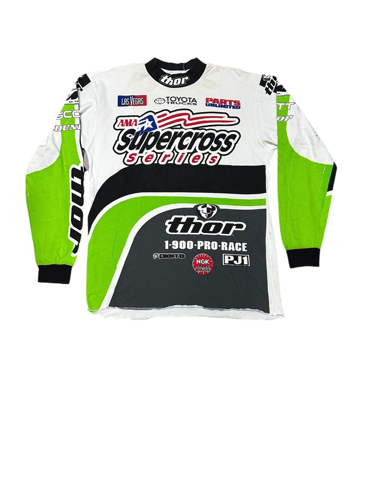 MOTO × Racing × Vintage Vtg Thor Supercross series USA Tour tee | Grailed