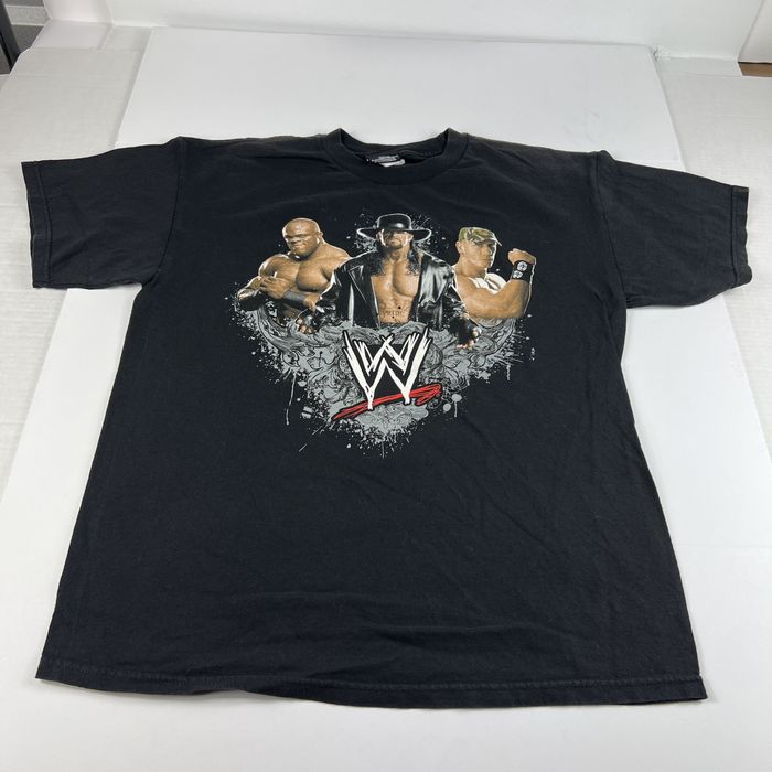 Wwe WWE Cena Undertaker Bobby Lashley Black Short Sleeve Tee | Grailed