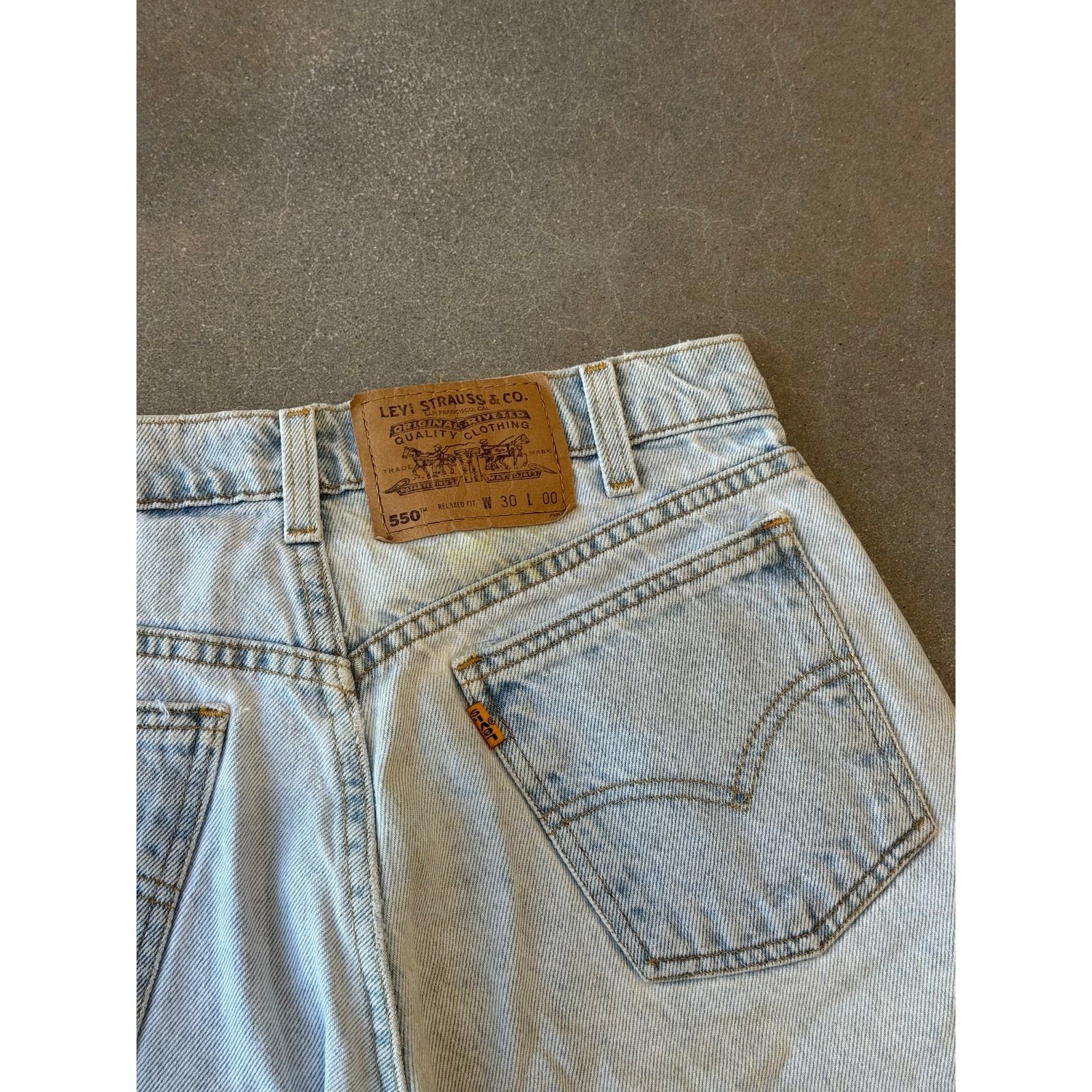 Vintage Vintage 1980s Orange Tab 550 Jorts [30] | Grailed