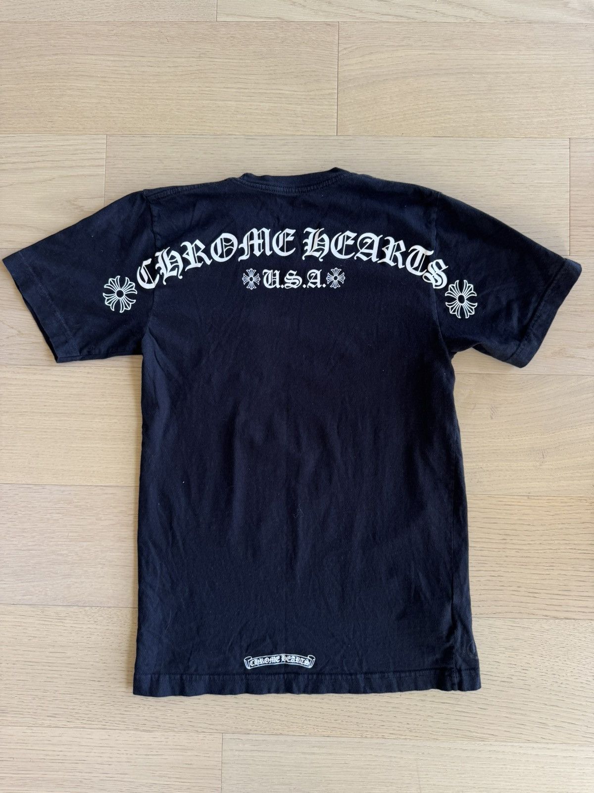 Chrome Hearts Chrome hearts back logo tee | Grailed