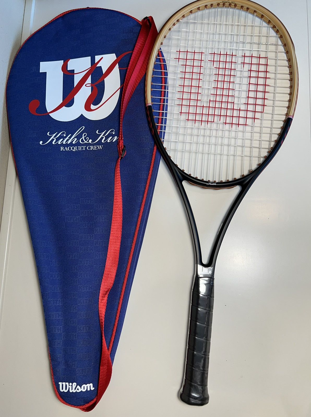 Kith × Wilson Athletics Kith for Wilson Tennis Racket Blade 98 V8 ...