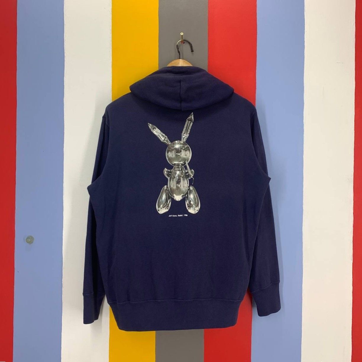 Uniqlo JEFF KOONS, RABBIT 1986 x UNIQLO Hoodie Pullover #2333/25 | Grailed
